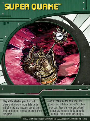 Super Quake | Bakugan Wiki | Fandom