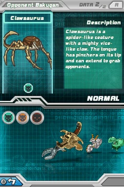 Bakugan Clawsaurus