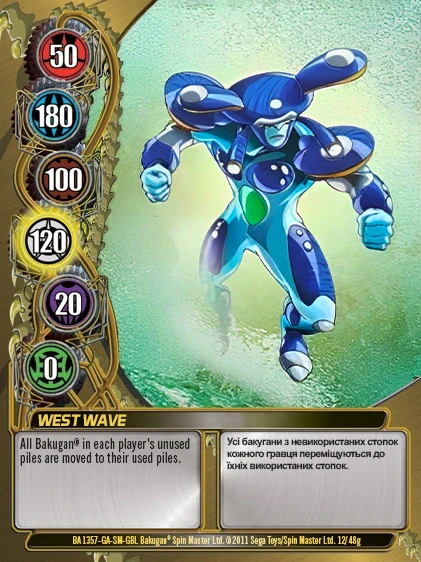 West Wave | Bakugan Wiki | Fandom