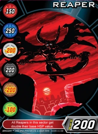 Reaper (BA065) | Bakugan Wiki | Fandom