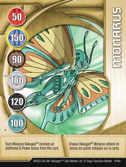 Monarus (Card) | Bakugan Wiki | Fandom