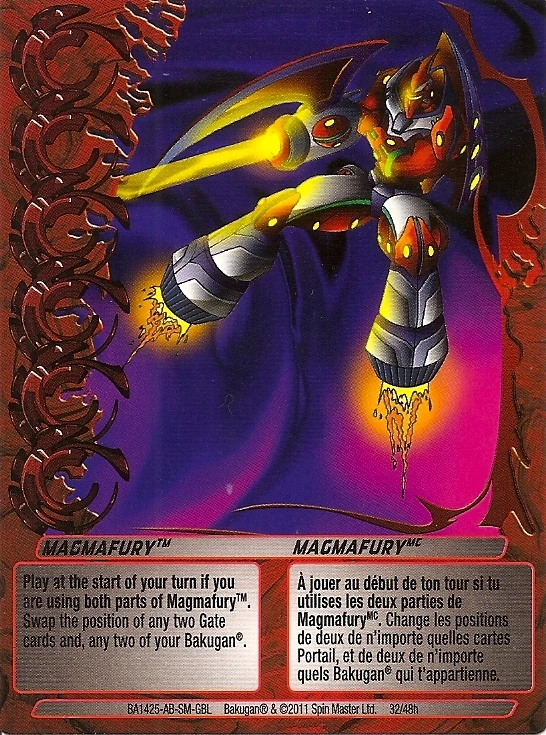 Magmafury (Card) | Bakugan Wiki | Fandom