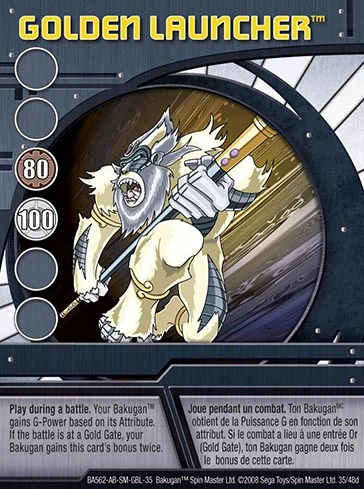 Golden Launcher | Bakugan Wiki | Fandom