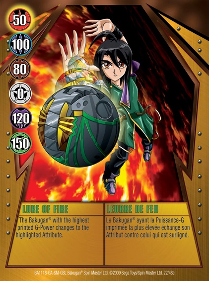 Lure of Fire | Bakugan Wiki | Fandom