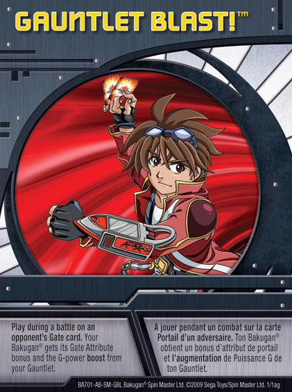 Gauntlet Blast! (1/1ag) | Bakugan Wiki | Fandom