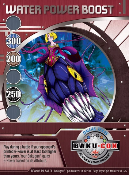Water Power Boost | Bakugan Wiki | Fandom