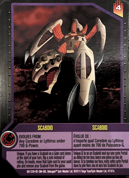 Scaboid (Reference card) | Bakugan Wiki | Fandom