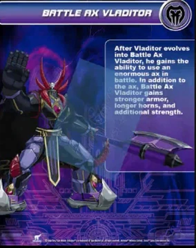 bakugan vladitor evolution