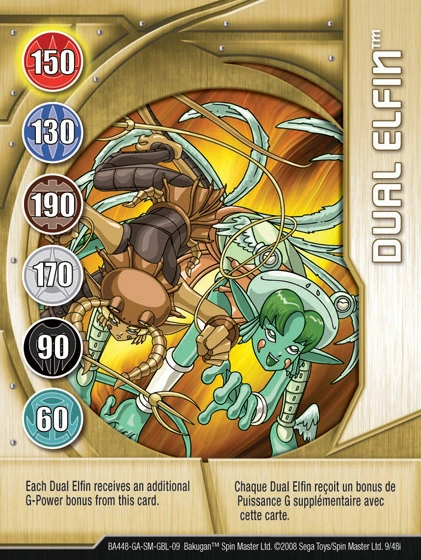 Dual Elfin (Card) | Bakugan Wiki | Fandom