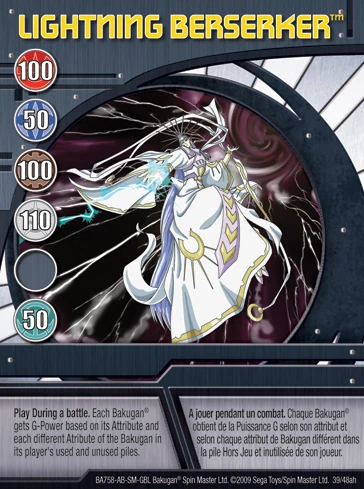 Lightning Berserker | Bakugan Wiki | Fandom