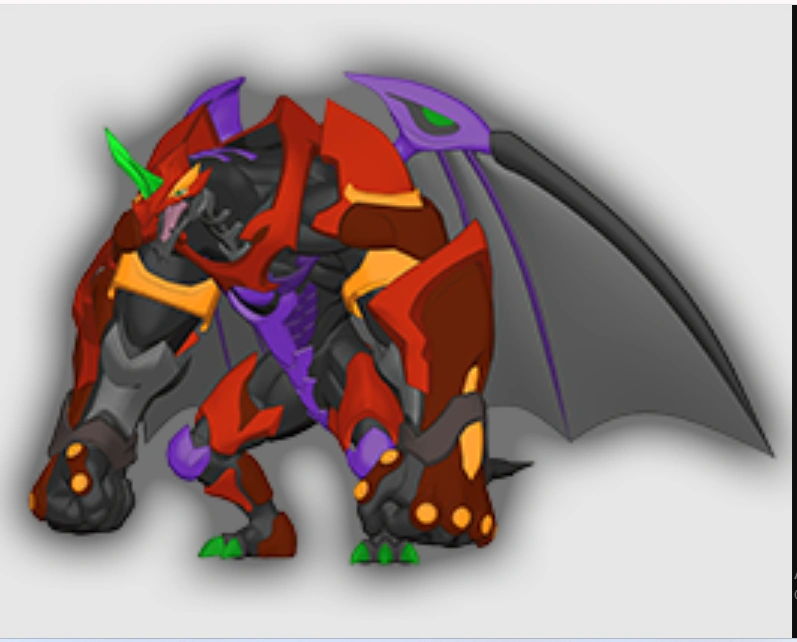 Dragonoid X Darkus (Bakugan: Weaponized Alliance) | Bakugan Fanon Wiki ...