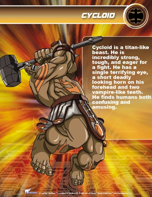 Bakugan Subterra Cycloid