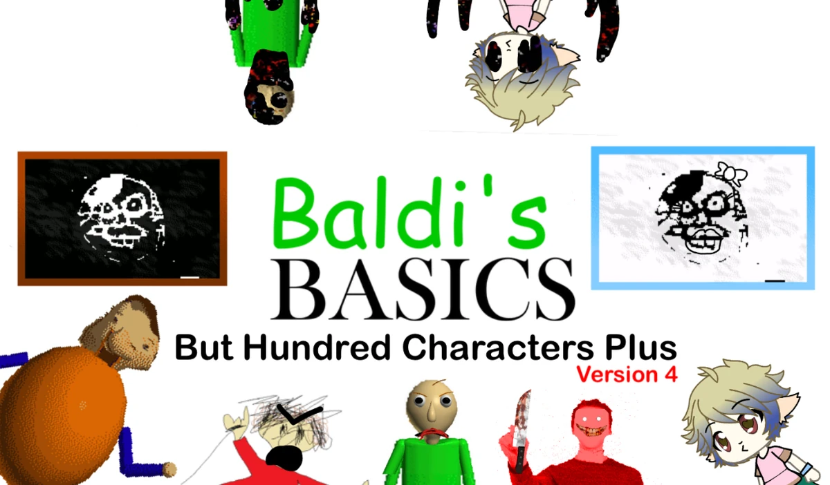 Baldi Basics But Hundred Plus Characters | Baldi Basics But Hundred ...
