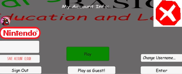 Account | Baldi Basic Beta Wiki | Fandom