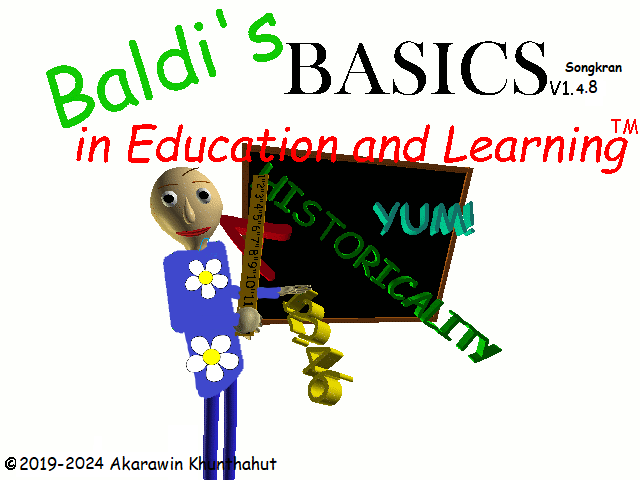 Baldi's Basics Songkran (Legacy) | Baldi Basic Beta Wiki | Fandom