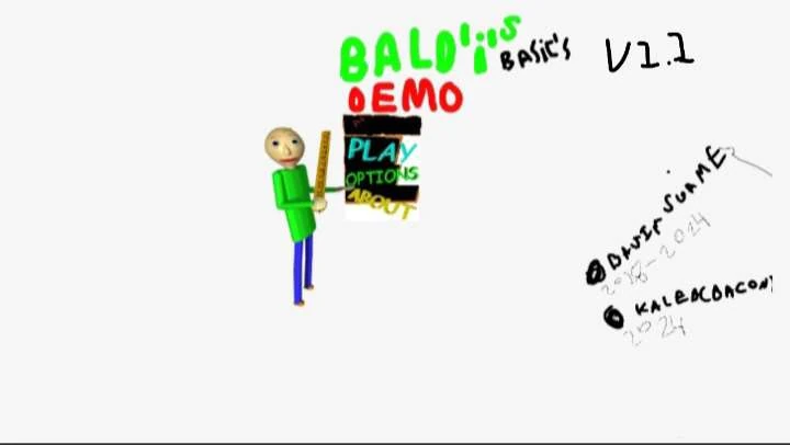 V1.1 (Demo) | Baldi Basics With Characters New Wiki | Fandom