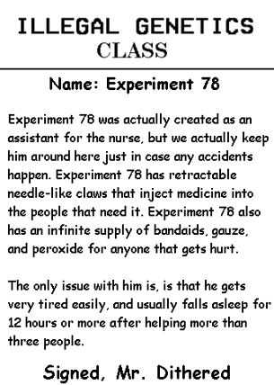 Experiment 78 | Baldi's Basics Fanon Wiki | Fandom