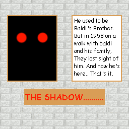 The Shadow | Baldi's Basics Fanon Wiki | Fandom