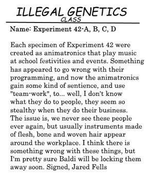 Experiment 042 | Baldi's Basics Fanon Wiki | Fandom