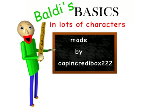 Baldi's basics in lots of characters | Baldi's Basics Fanon Wiki | Fandom