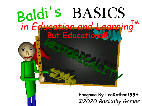 Baldi's Basics But Educational | Baldi's Basics Fanon Wiki | Fandom