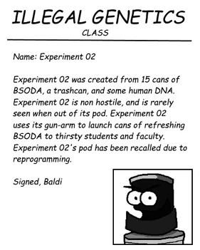 Experiment 002 | Baldi's Basics Fanon Wiki | Fandom