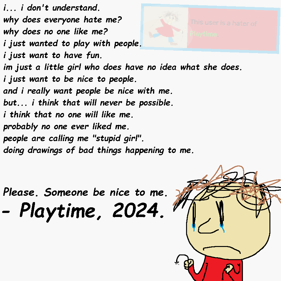 Playtime's Last Words | Baldi's Basics Fanon Wiki | Fandom