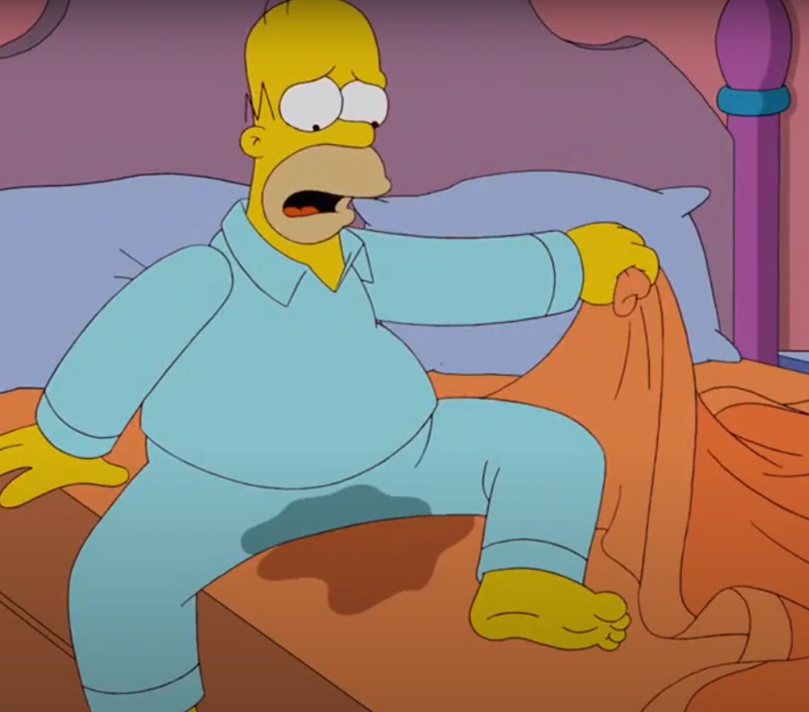 Homer wets the bed | Baldi's Basics Fanon Wiki | Fandom