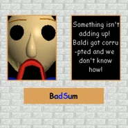BadSum | Baldi's Basics Fanon Wiki | Fandom