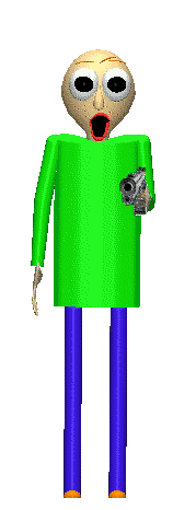 Baldi with a Gun | Baldi's Basics Fanon Wiki | Fandom