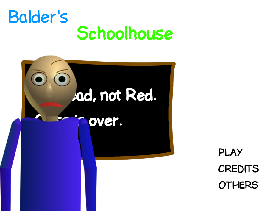 Balders Schoolhouse Baldis Basics Fanon Wiki Fandom