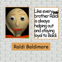 Raldi Baldimore | Baldi's Basics Fanon Wiki | Fandom