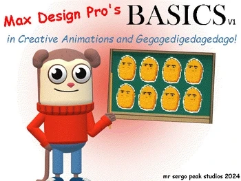 Max Design Pro's Basics in Creative Animations and Gegagedigedagedago ...