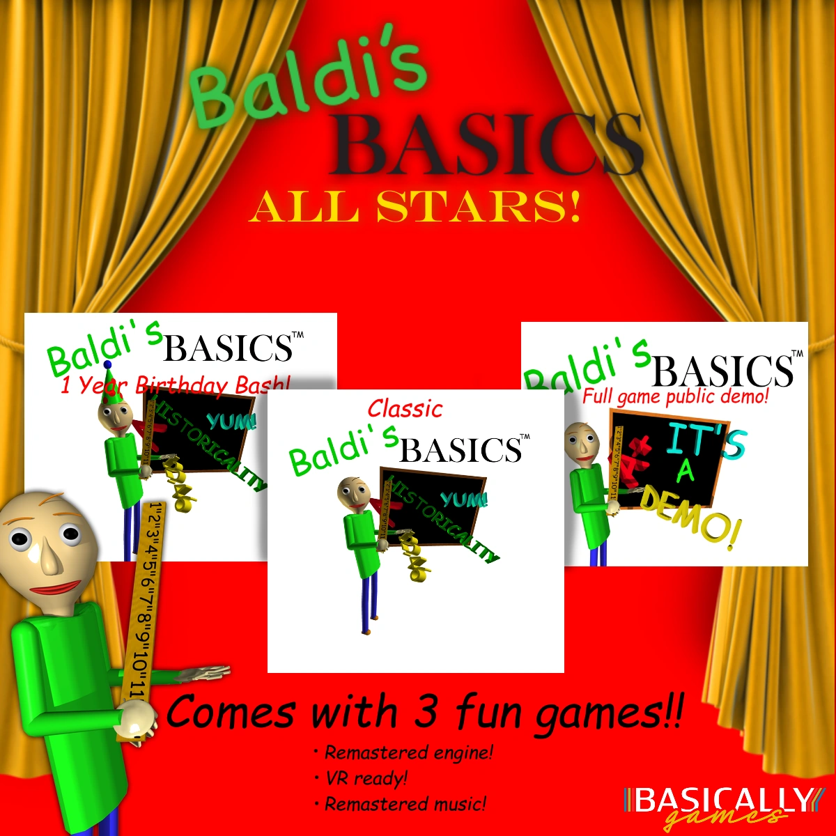 Baldi's Basics Allstars | Baldi's Basics Fanon Wiki | Fandom
