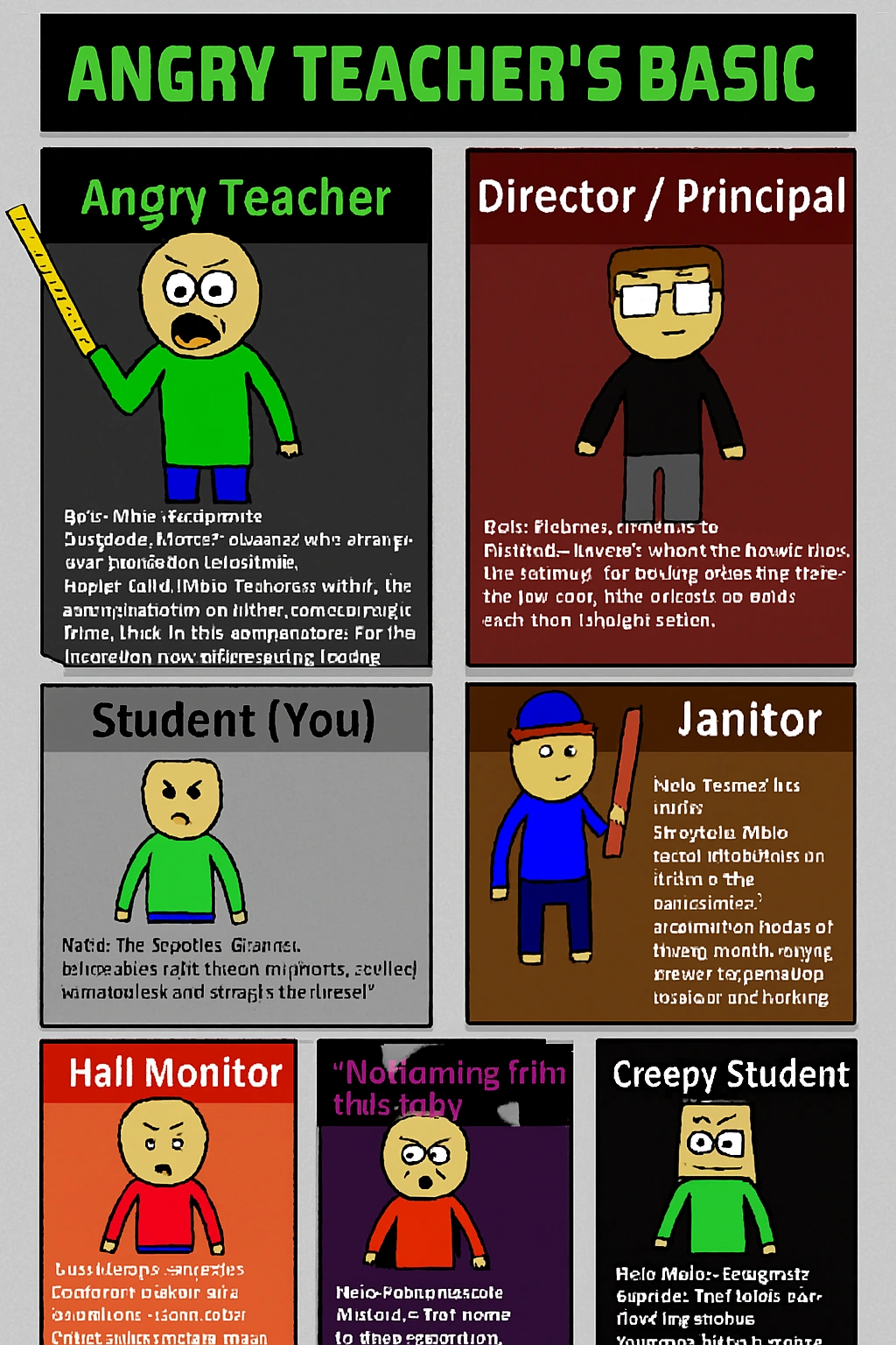 Baldi's Basics Fanon Wiki:Angry teachers basics | Baldi's Basics Fanon Wiki | Fandom