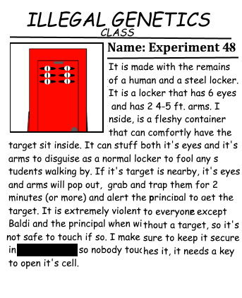 Experiment 048 | Baldi's Basics Fanon Wiki | Fandom