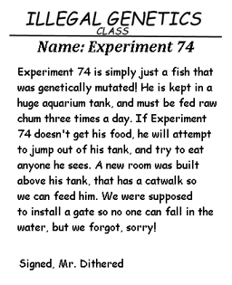 Experiment 074 | Baldi's Basics Fanon Wiki | Fandom