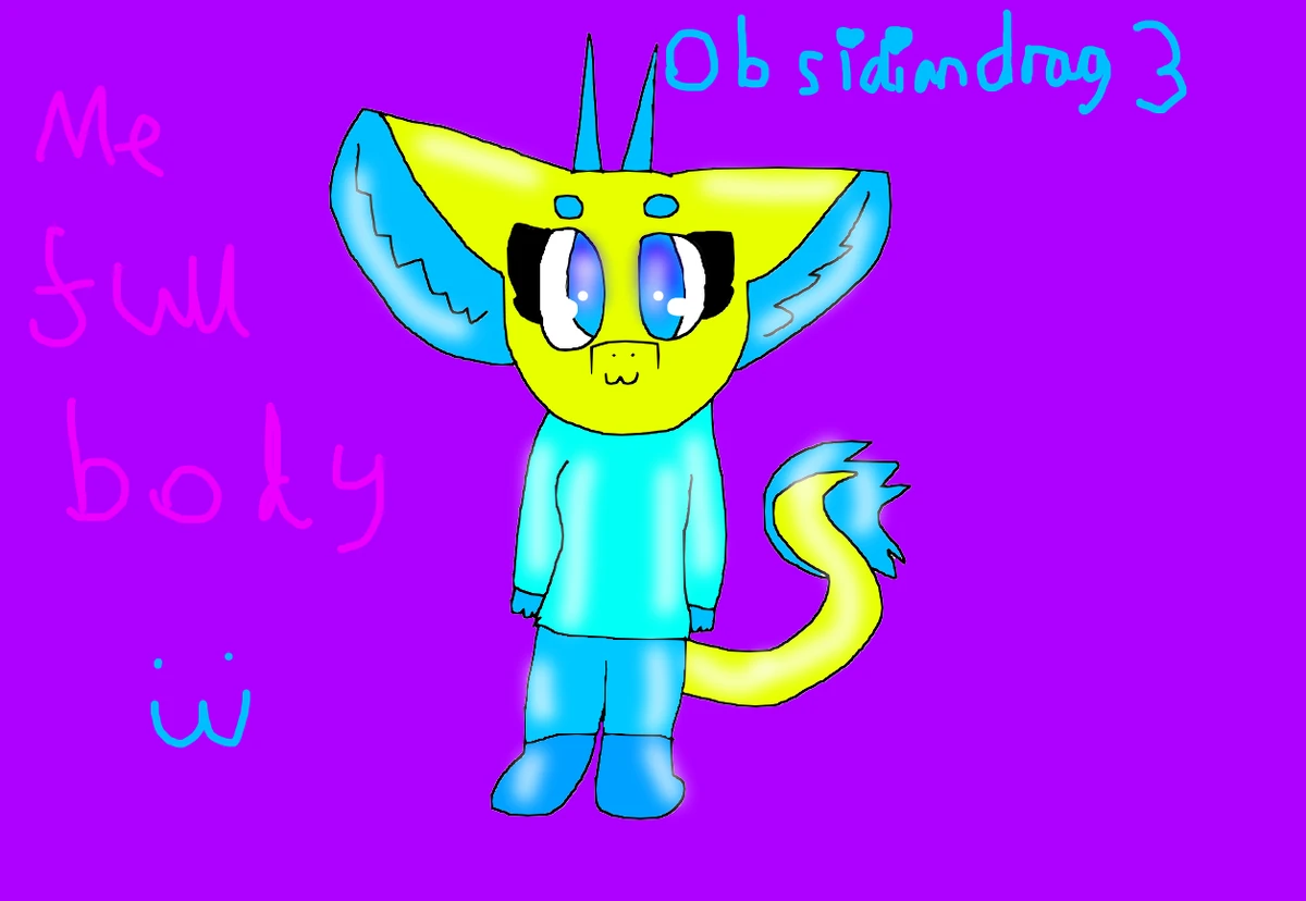 Obsidian the Dutch Angel Dragon | Baldi's Basics Fanon Wiki | Fandom