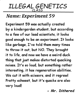 Experiment 059 | Baldi's Basics Fanon Wiki | Fandom