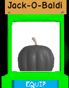 Jack O' Baldi | Baldi Frenzy Wiki | Fandom