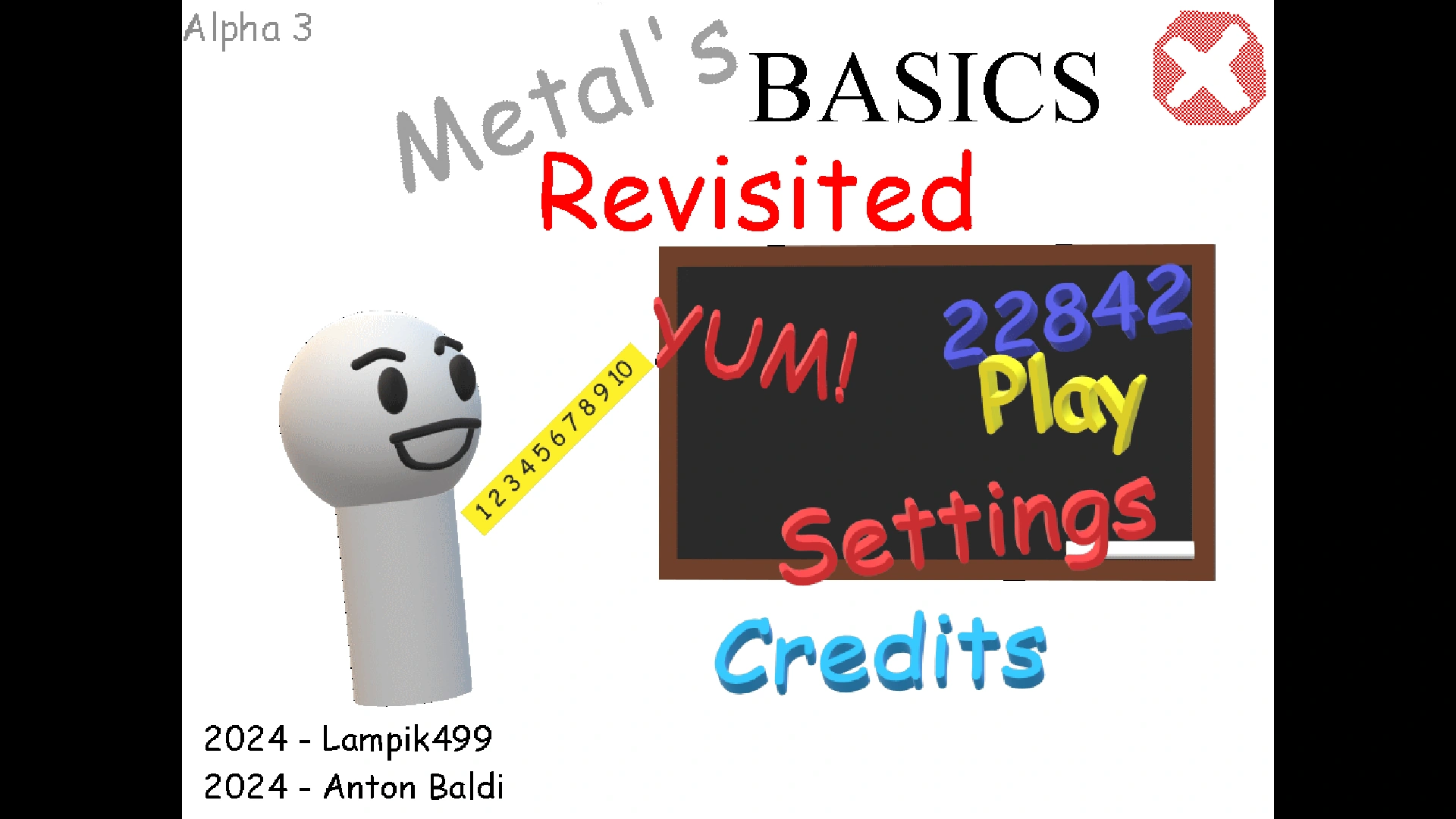 Metal's Basics Revisited | Балди Фанон Вики | Fandom