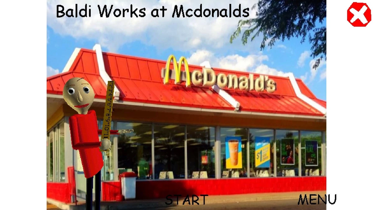 Baldi works at mcdonalds | Baldi Mod Wiki | Fandom