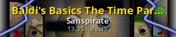 Baldi’s Basics The Time Paradox | Baldi Mod Wiki | Fandom