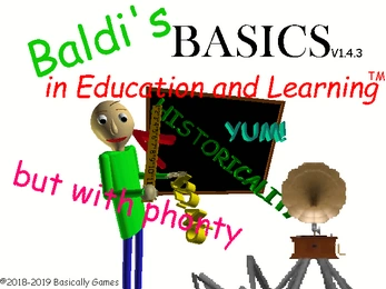 Baldi's Basics Classic but with phonty | Baldi Mod Wiki | Fandom