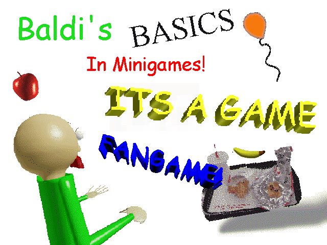 Baldi's Basics in Minigames 1! | Baldi Mod Wiki | Fandom