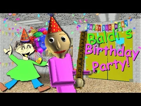 Baldis birthday party | Baldi Mod Wiki | Fandom