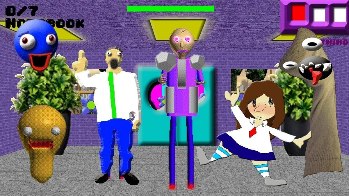 Retros basics in fun activitys | Baldi Mod Wiki | Fandom