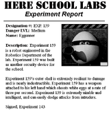 Experiment 159 | Baldi's Basics Experiments Wiki | Fandom