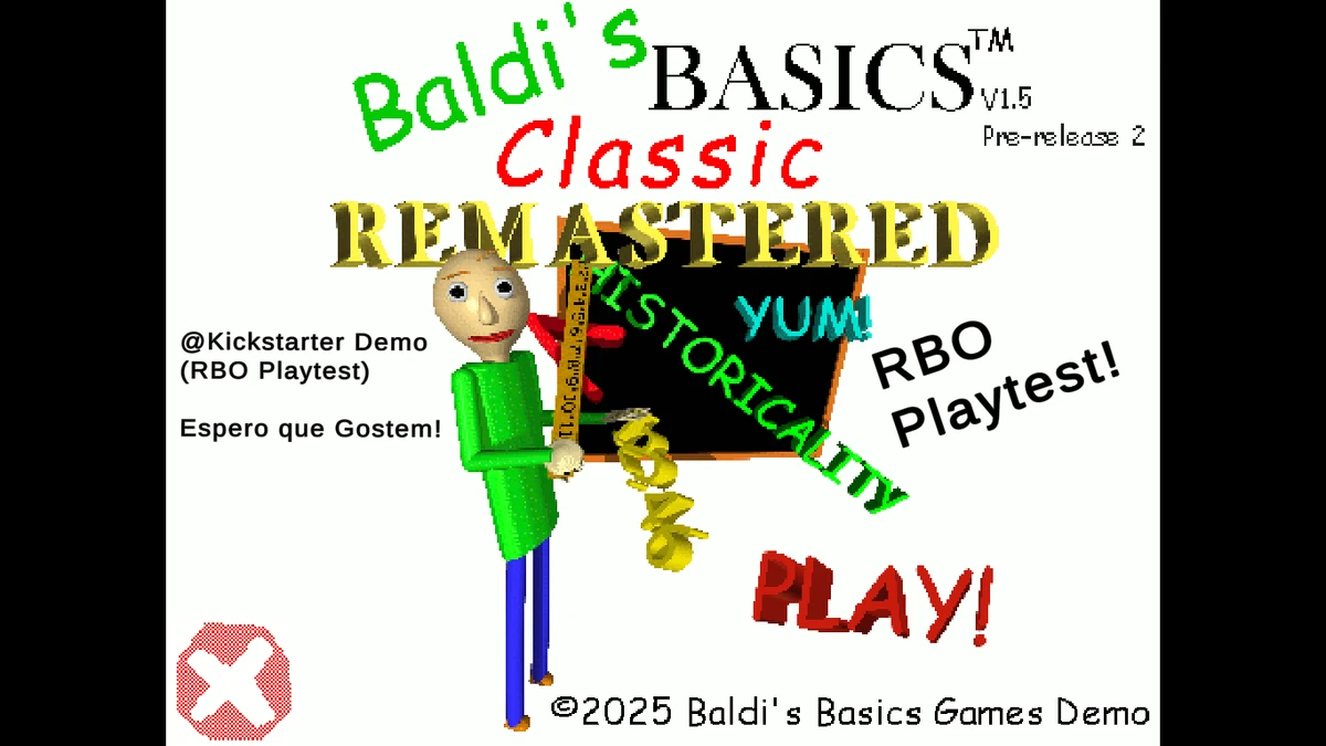 Version 1.5 Pre-release 2 | Baldi's Basics Games Demo Wiki | Fandom