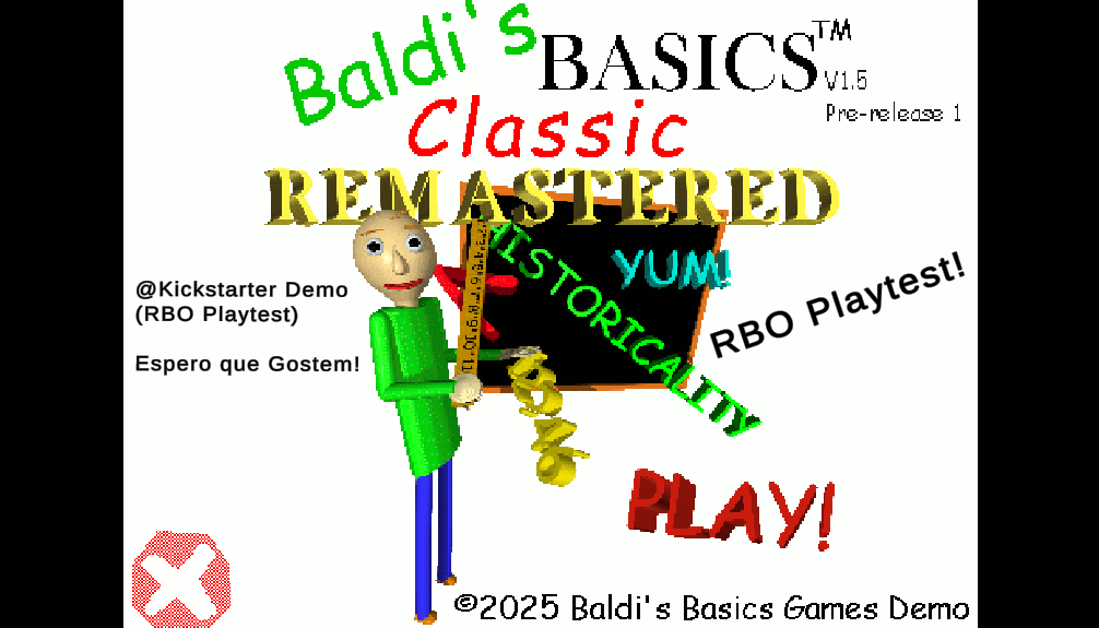 Version 1.5 Pre-release 1 | Baldi's Basics Games Demo Wiki | Fandom